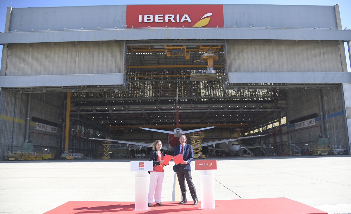 Iberia | Iberia and the Madrid Region Sign an Agreement for their Joint ...